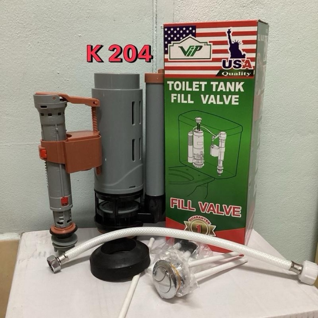 VIP Toilet Spare Parts Set Press-On Type 1 Button And 2 Buttons ...