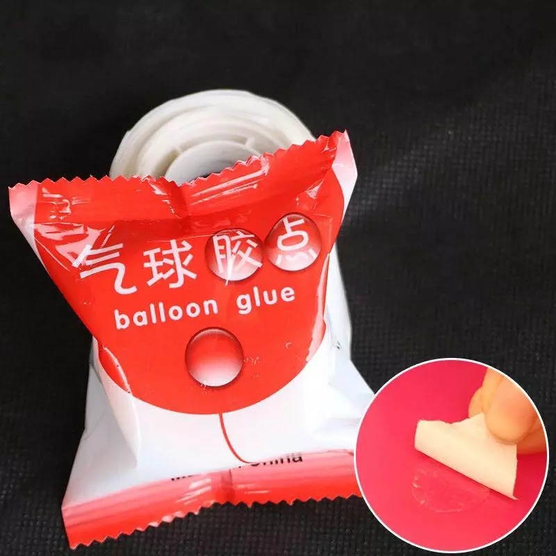 Shipped From Thailand 100 Points/Roll Balloon Glue Gel Dot Pattern ...