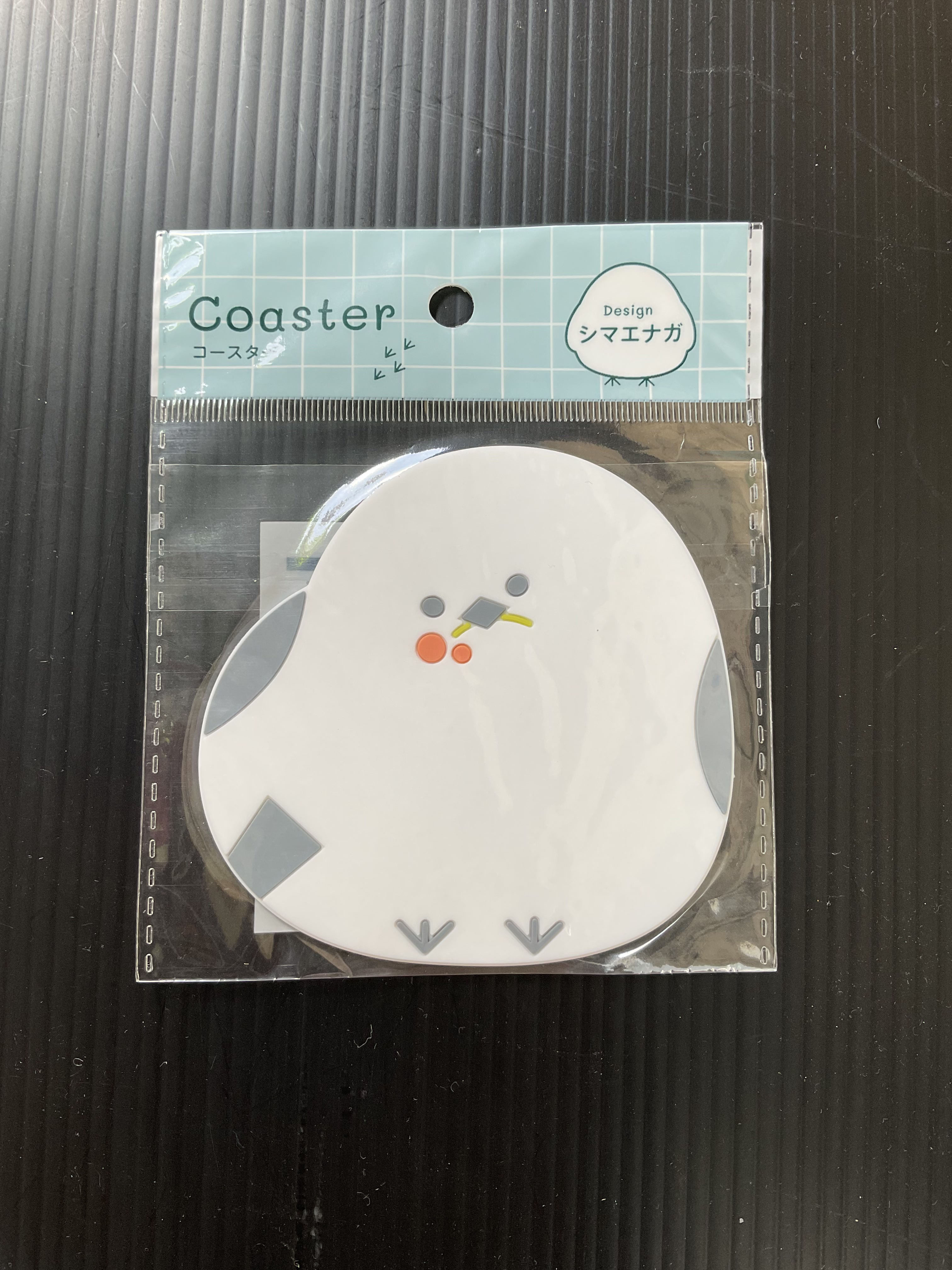 Shimaenaga Coaster Daiso Japan Hokkaido Bird From Authentic License ...