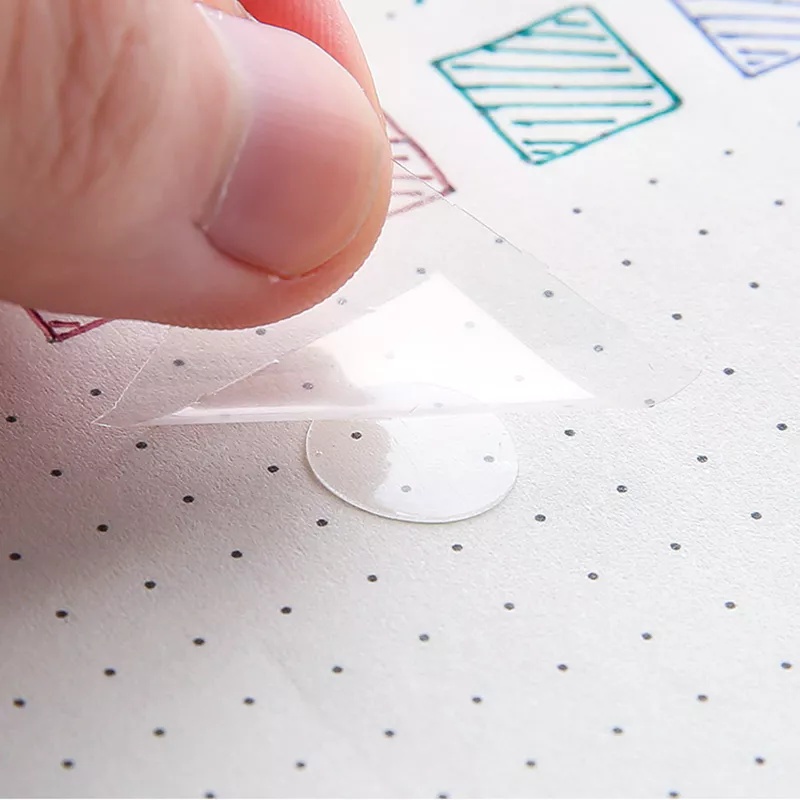 Shipped From Thailand 100 Points/Roll Balloon Glue Gel Dot Pattern ...
