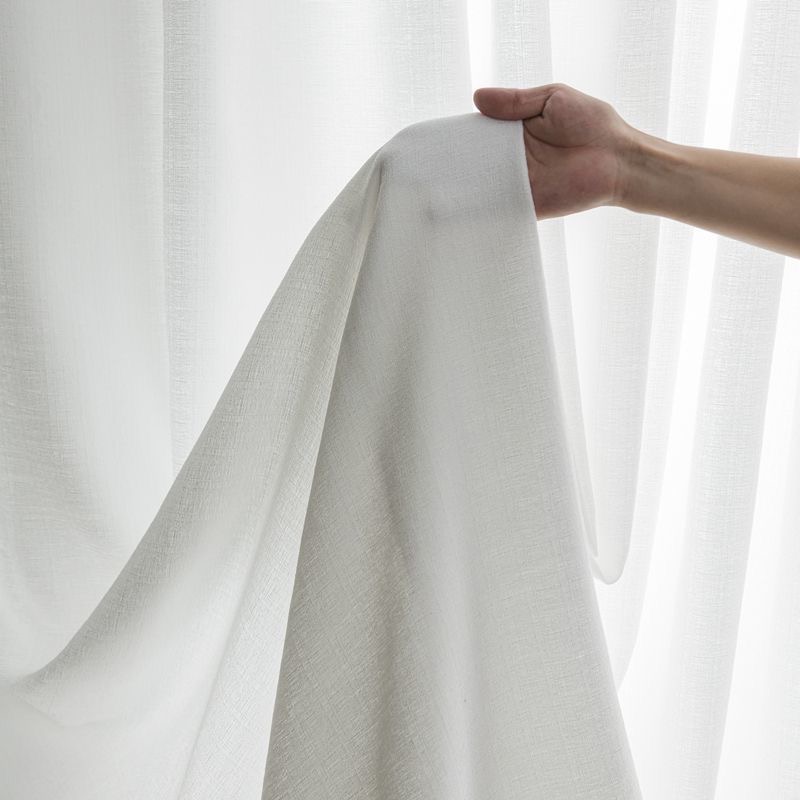 Nest Curtains Velcro With White See-Through Fabric Translucent ...