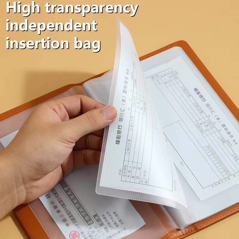 House Registration Book Car Bank Pass Document Bag | Shopee Singapore