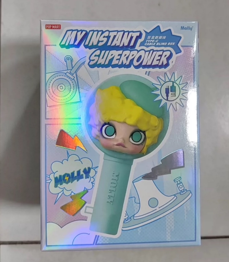 POPMART Pop Mart Molly Chart Cable | Shopee Singapore