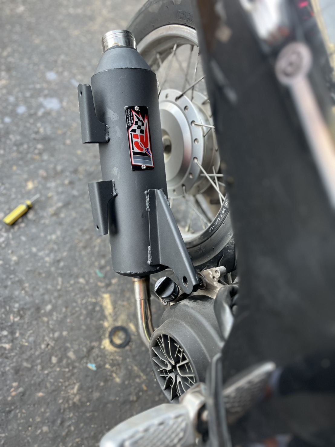 Scoopy I Podium One Exhaust Pipe Icon Moove Spacyi Scoopyi 2009-2019 ...