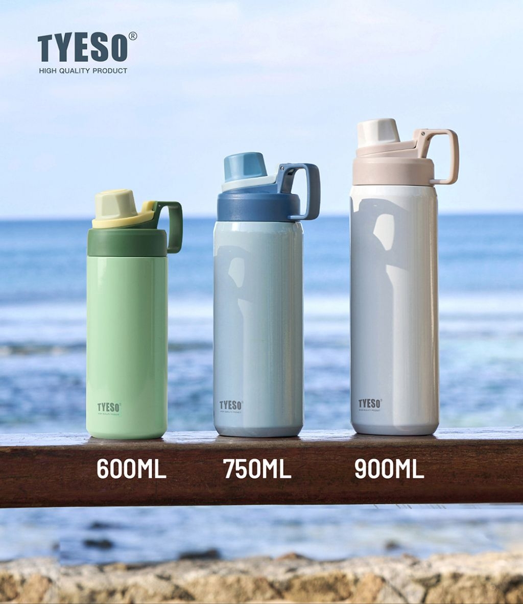 Tyeso Authentic Water Bottle Cold Storage Keep The Temperature For A ...