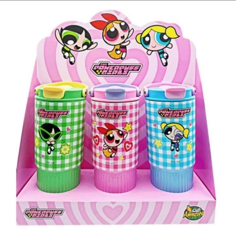 Stainless Steel Mug Cafe Amazon x Powerpuff girl | Shopee Singapore