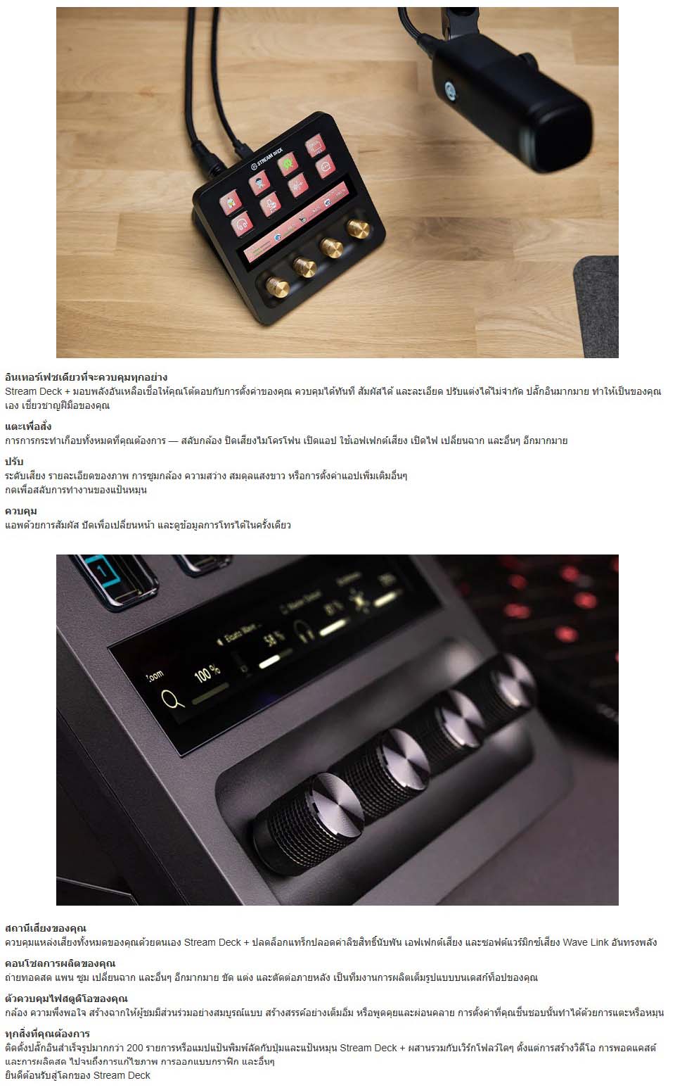 KEYPAD (Extra Key Panel) ELGATO STREAM DECK+ XLR DOCK (10GBD9921 ...