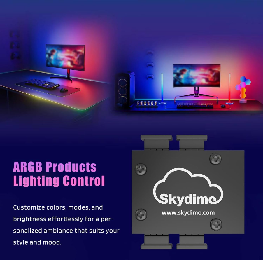 Skydimo ARGB Controller Hub With Lighting Control System | Shopee Singapore