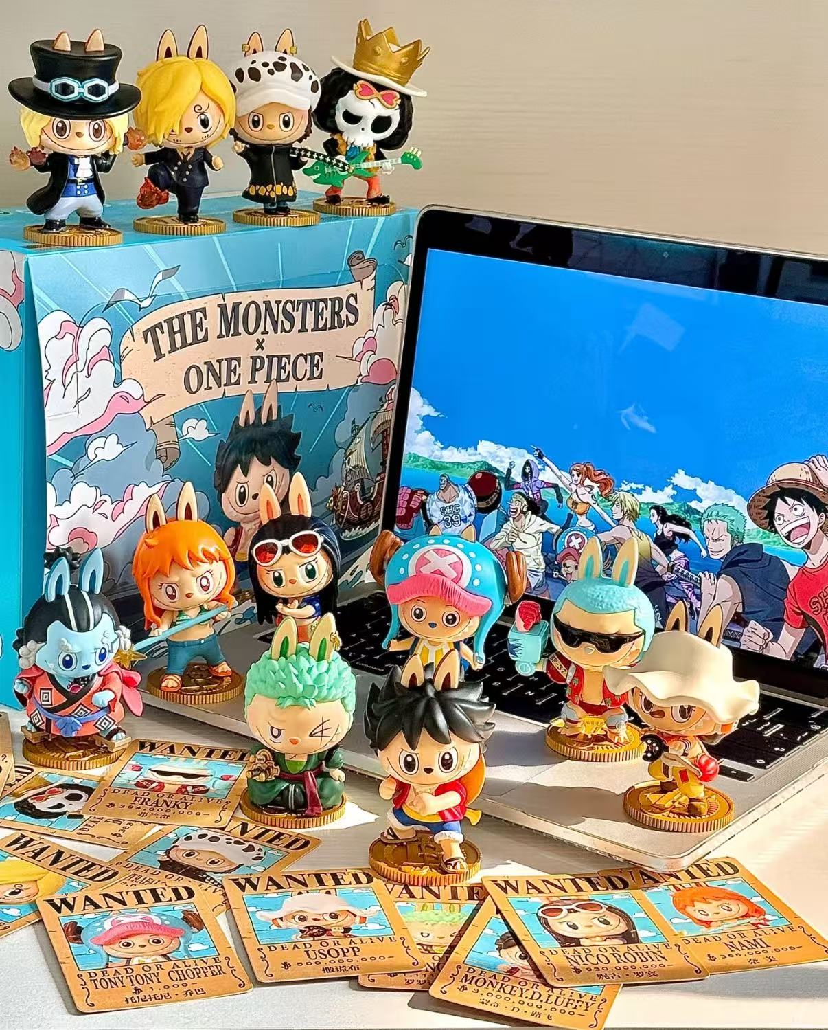 Ship From Thailand POPMART LABUBU THE MONSTERS x ONE PIECE Series Blind ...