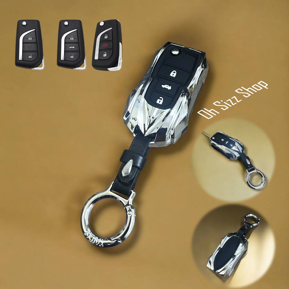 Car Remote Case REVO Fortuner Leader S 2025 Key Start Transformer Hard ...