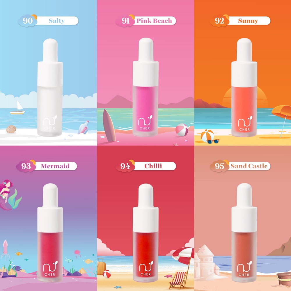 CHER Vit C 3 in 1 Cloudy Blush (Oil-free) Summer Velvet Texture Can Be ...