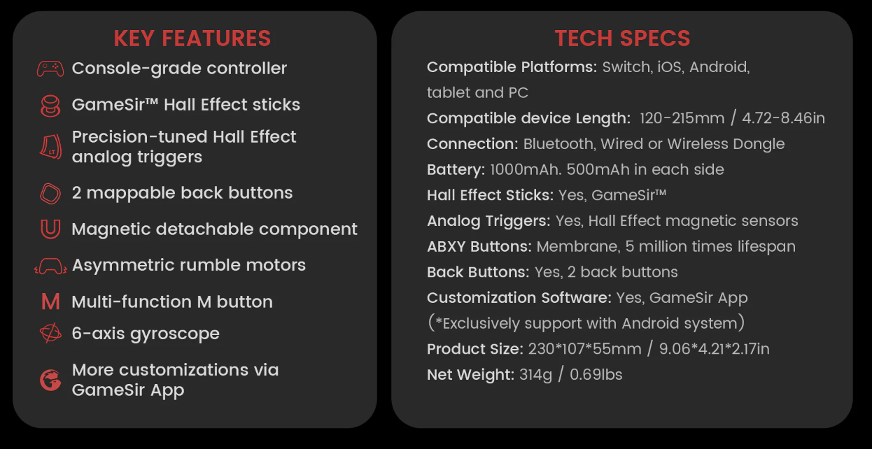 [Play With Confidence [With Warranty]GameSir: G8 plus GameSir Galileo ...