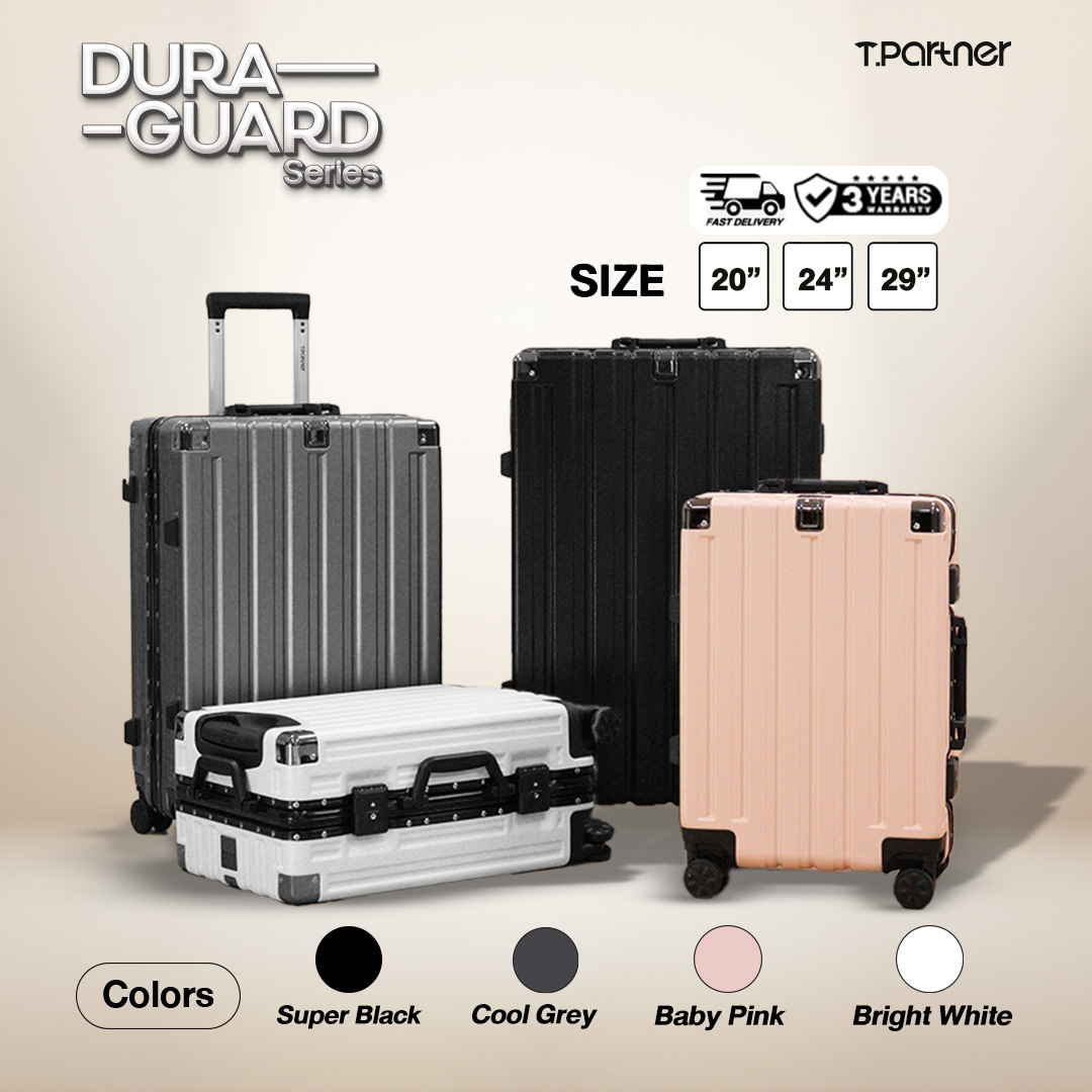 Tpartner Travel Bag Duraguard Model Aluminum Frame PC+ABS Body Stand ...