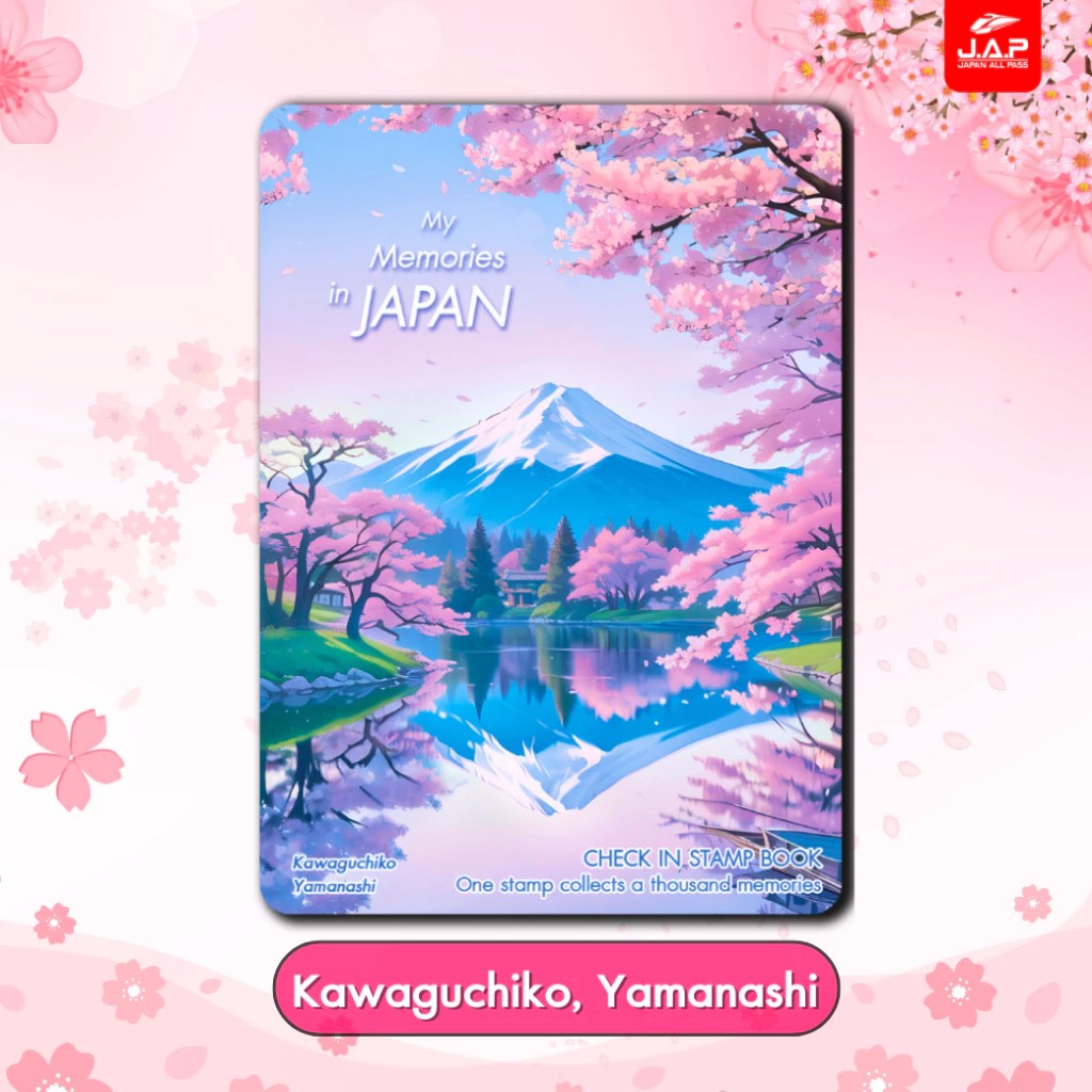 (Fast Delivery) Check In Stamp Book Spring (Sakura) Collection Check-In ...