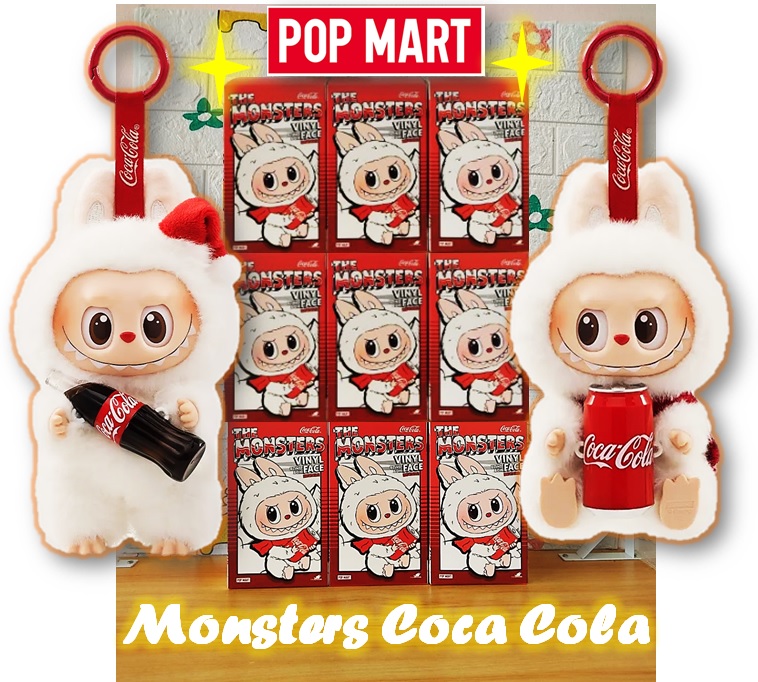 Labubu COCA COLA & V.2 Let's Check Mate Selectable Authentic 1 | Shopee ...