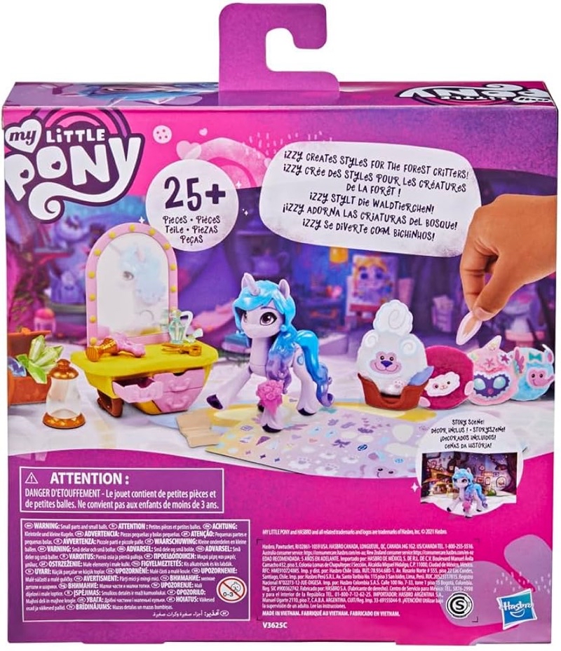 Authentic Booking🩷My Little Pony Izzy Moonbow Model With 25 Surprise ...
