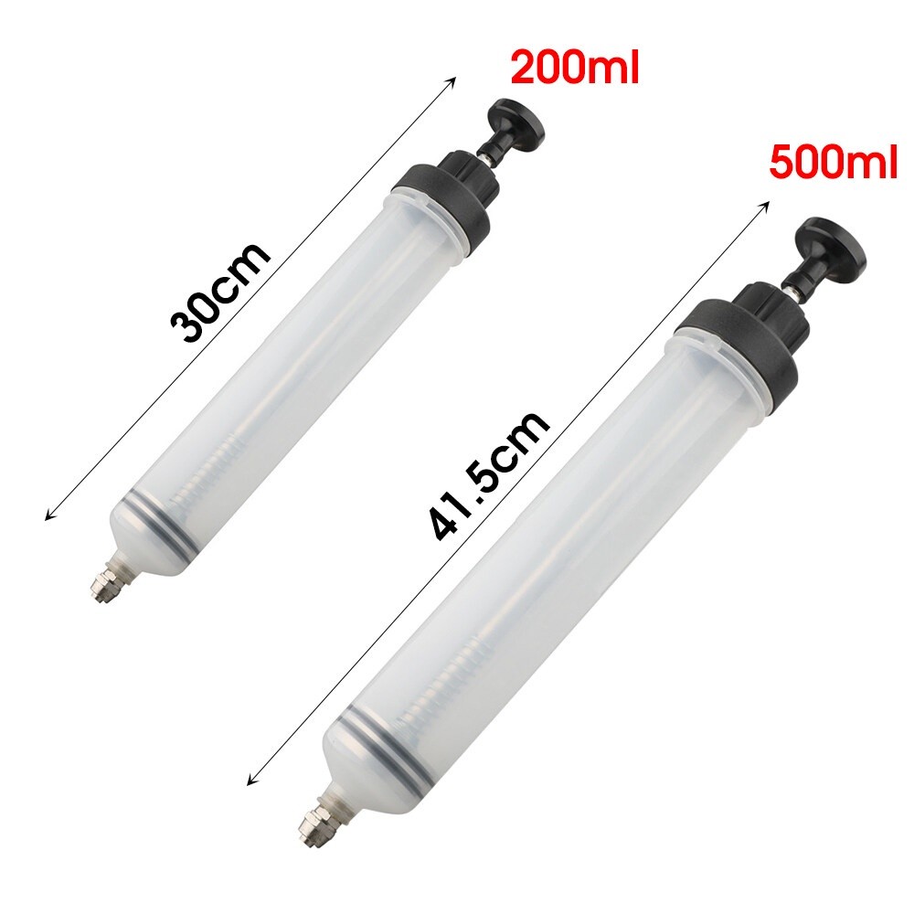 Oil Filler Machine 500CC/200CC Refueling Gear Filling Syringe Tank Transmission Extractor Fluid ...
