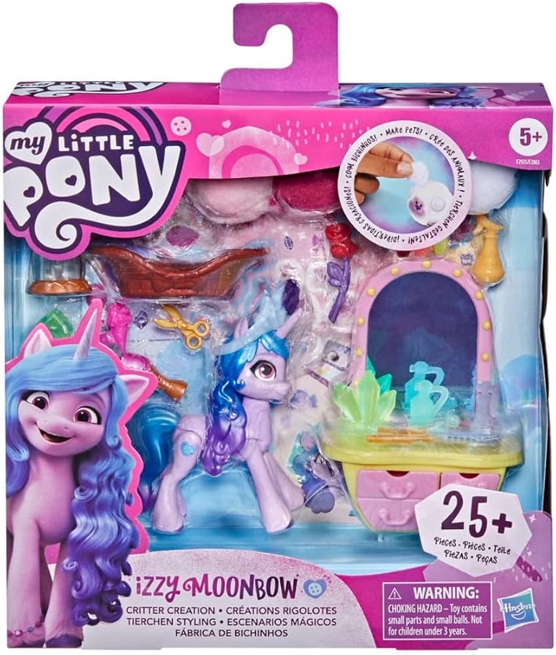 Authentic Booking🩷My Little Pony Izzy Moonbow Model With 25 Surprise ...