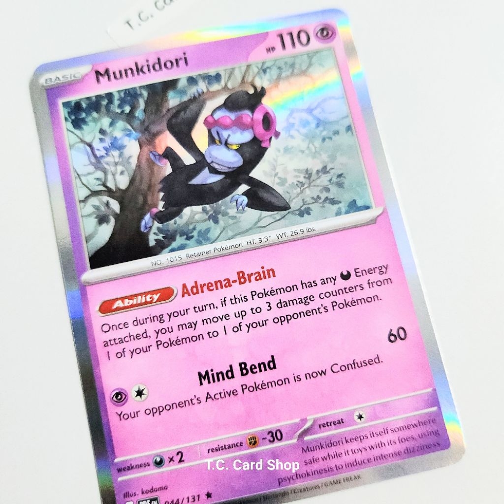 Munkidori (Pre En) Holo Foil 044/191 (Basic)-Prismatic Evolutions ...