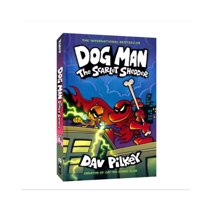 Dog Man Hardcover Per Book English Comic Children's Adventure V127 Sent ...