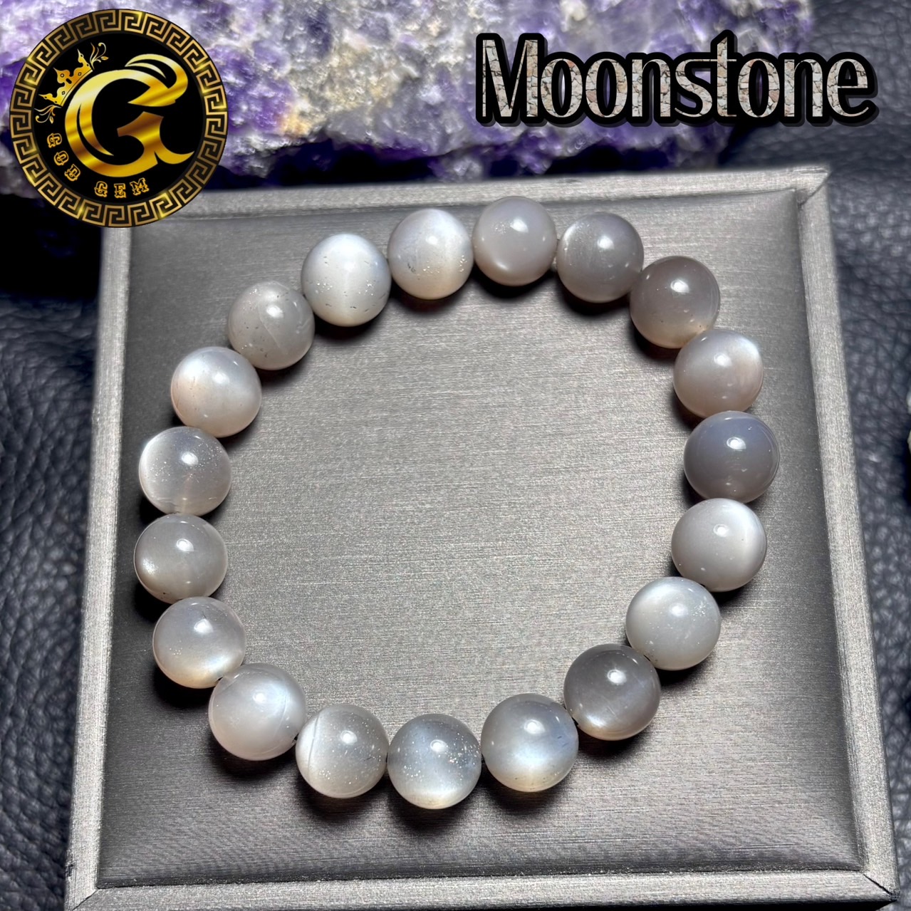 Stone Bracelet moonstone (moonstone) | Shopee Singapore