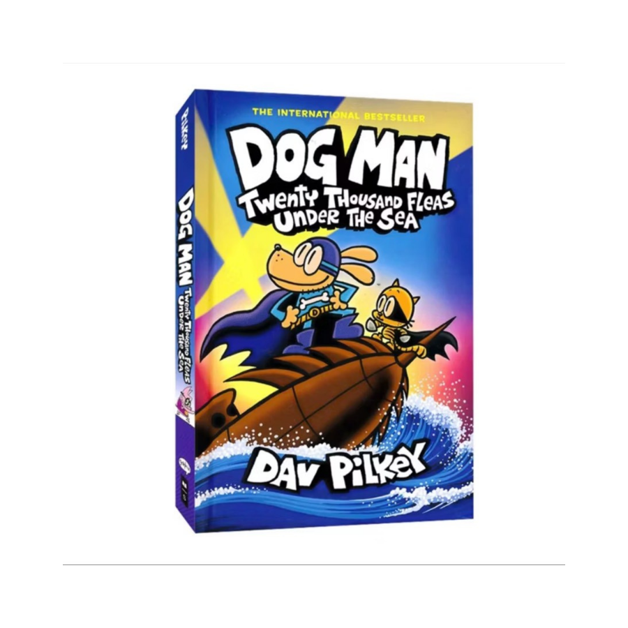 Dog Man Hardcover Per Book English Comic Children's Adventure V127 Sent ...