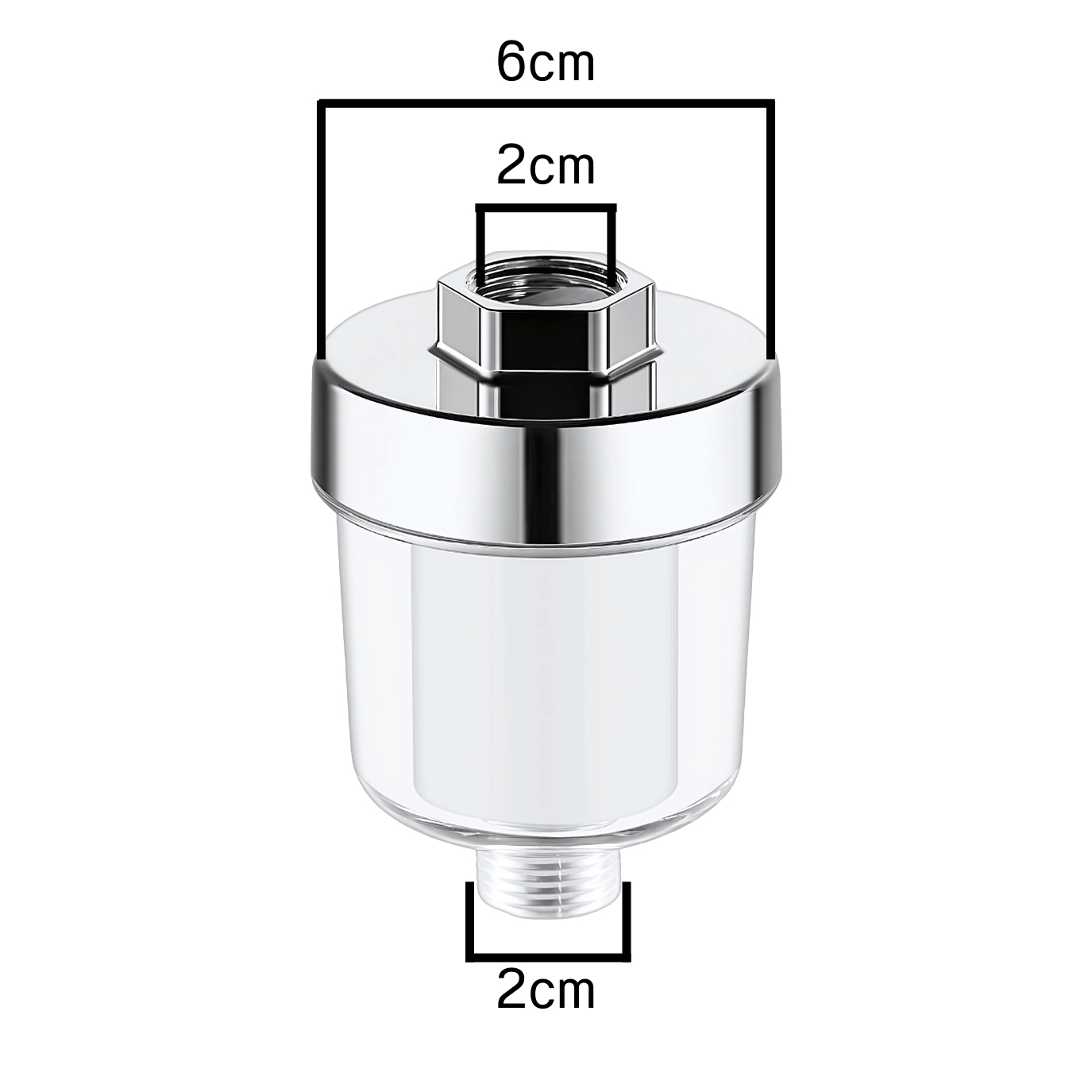 Clear Filter Made From Quality Materials. Use To Dirt Sediment Chlorine ...
