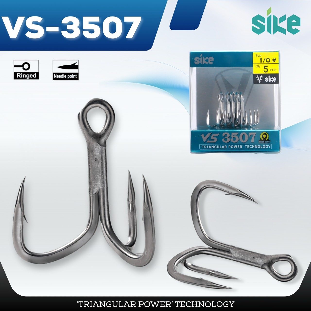 SIKE VS Three-Prong Hook-3507 | Shopee Singapore
