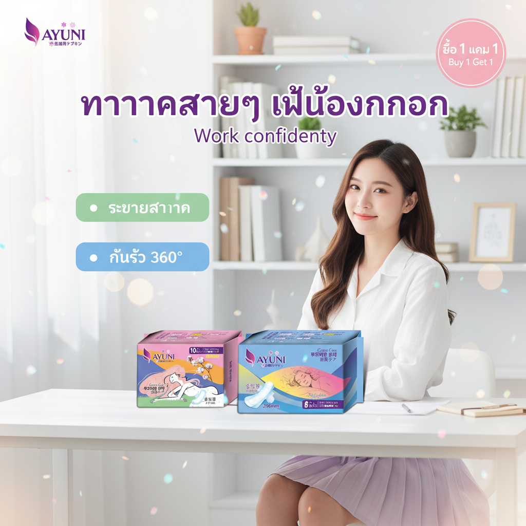 AYUNI Is Very Worthwhile!! Sanitary Pads With Quick Absorption (Buy 1 ...