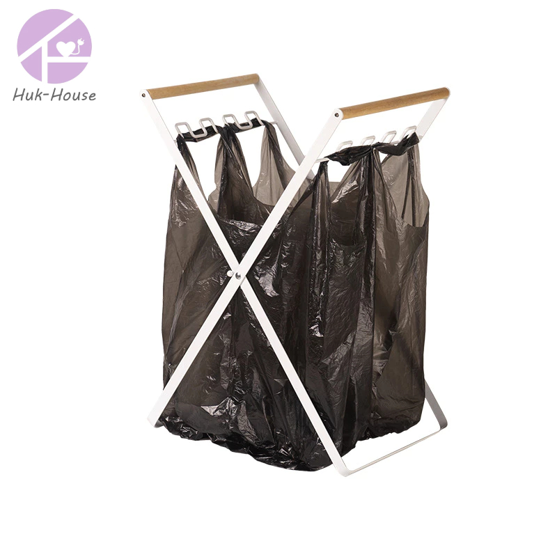 Plastic Garbage Bag Stand Hanger For Waste Dispenser Portable Holder ...