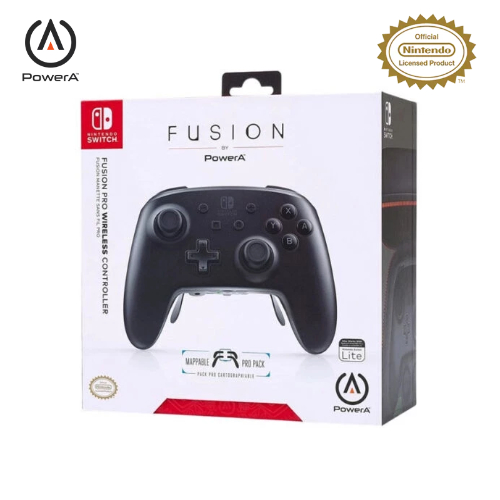 PowerA Fusion Pro Wireless Controller For Nintendo Switch-White/Black ...