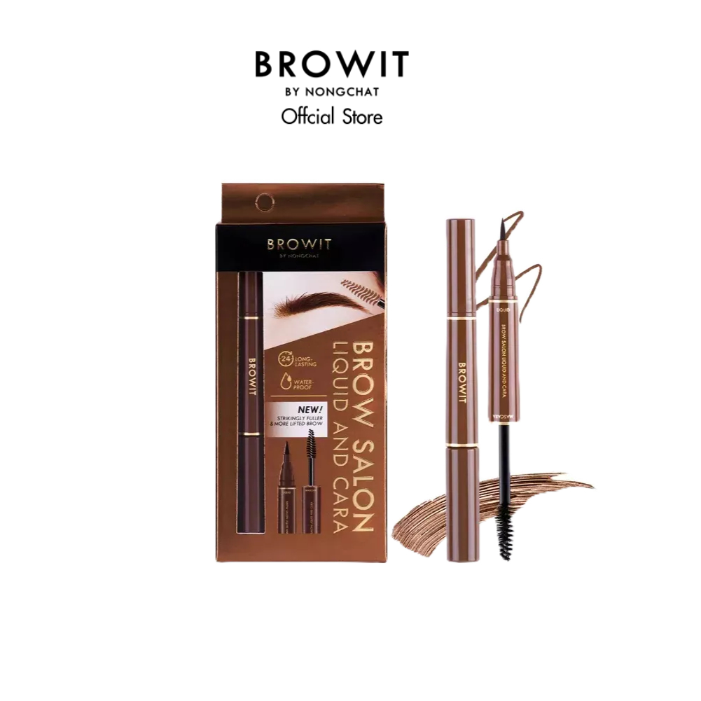 BROWIT Brow Salon Liquid & Cara 1ML+3.5G | Shopee Singapore