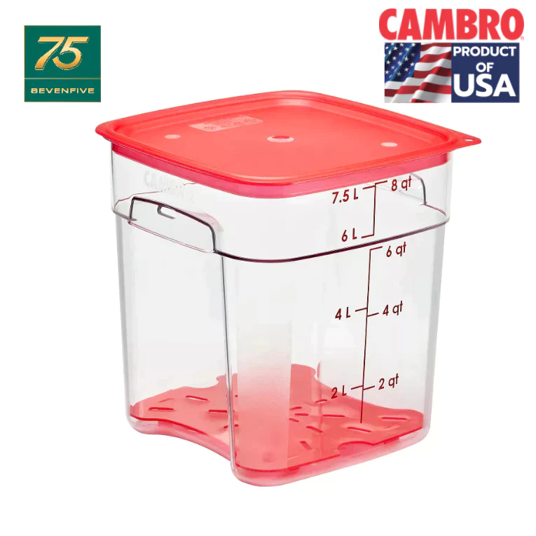 CAMBRO Food Storage Box With Handle And Scale Heat-Resistant ...