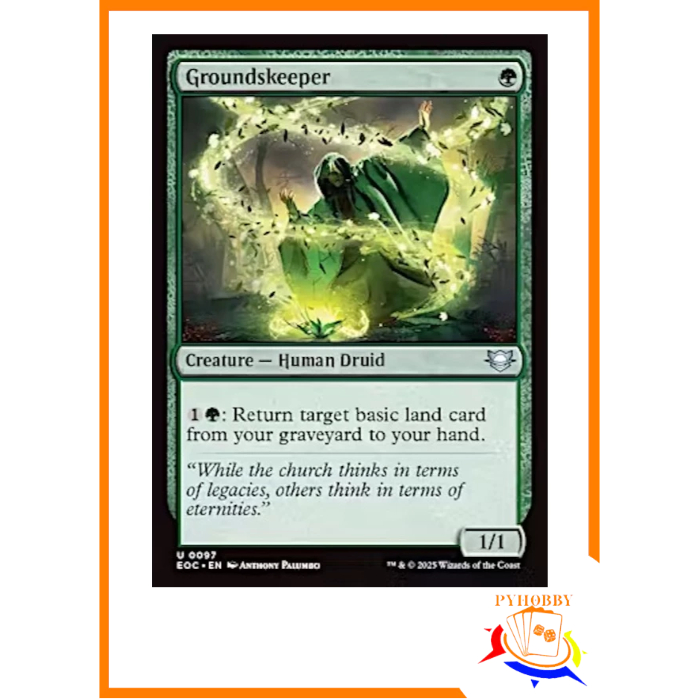 [MTG] Edge of Eternity Commander Decks: Groundskeeper | Shopee Singapore