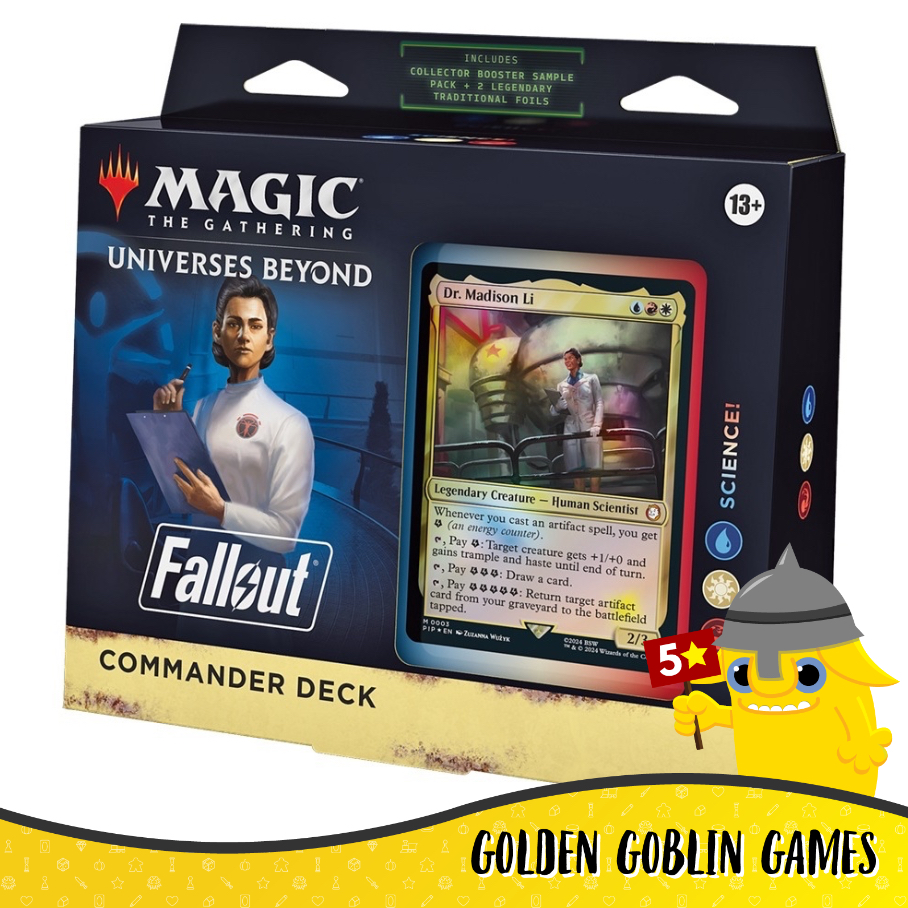 Magic The Gathering: Fallout: Science! Commander Deck | Shopee Singapore