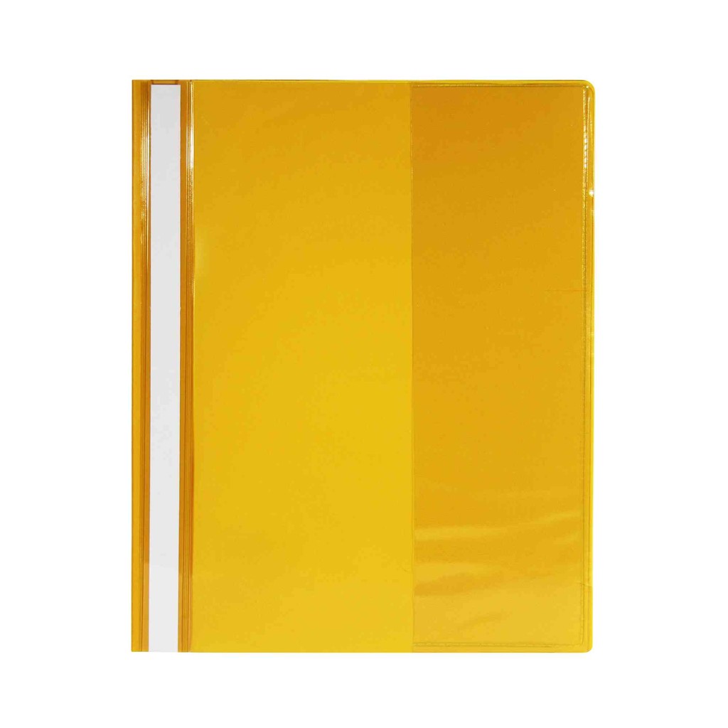 Plastic File 2 Hole Punch Clear Cover BENNON LW320 Yellow_x000d_a4 Size ...