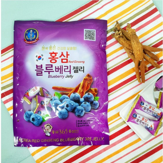 KOREA Red ginseng blueberry jelly 300g700g | Shopee Singapore