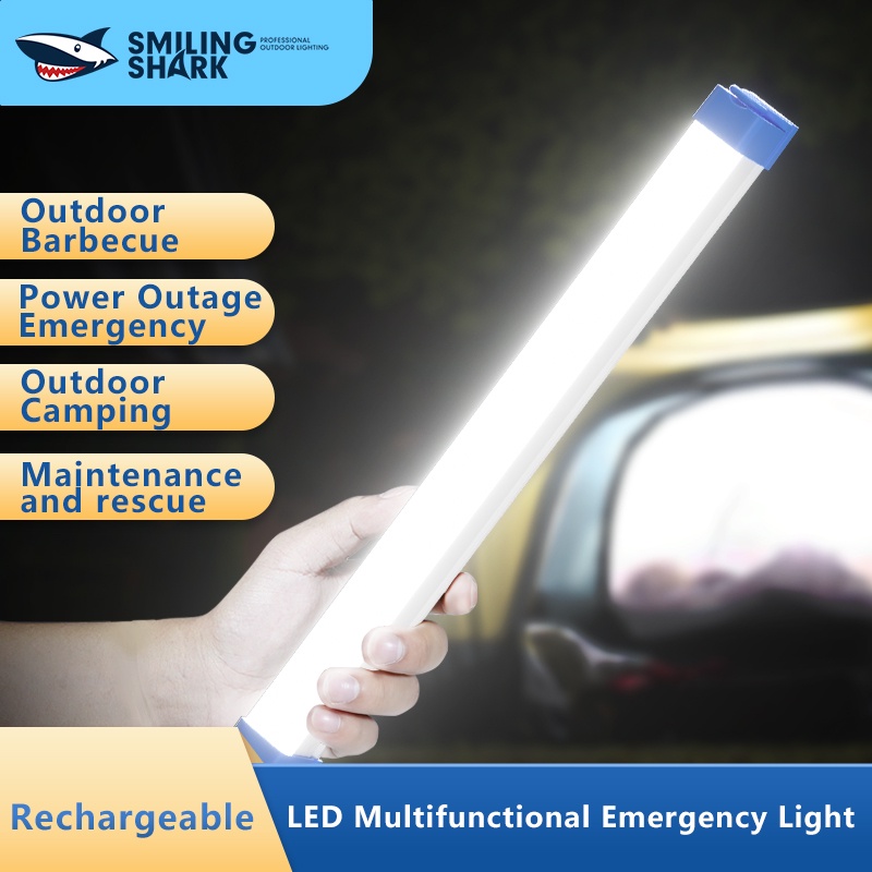 Smiling Shark Portable Camping Light Super Bright LED USB Charging ...