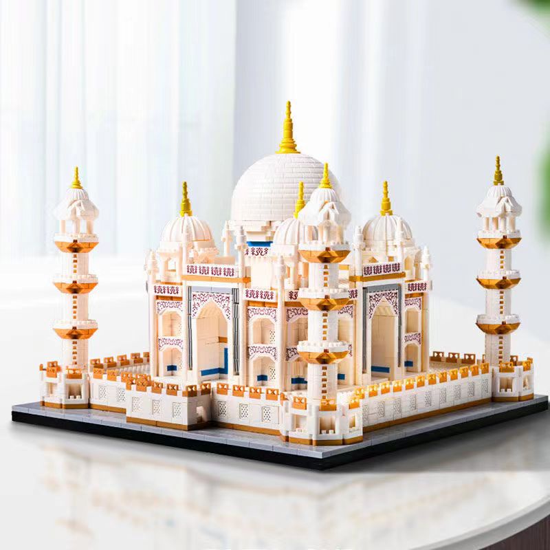 4000+pcs Compatible Lego Building Blocks Puzzle Particles Taj Mahal ...