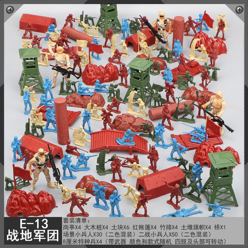 Children's Military World War Ii Soldier Model Army Corps Tank Chariot ...