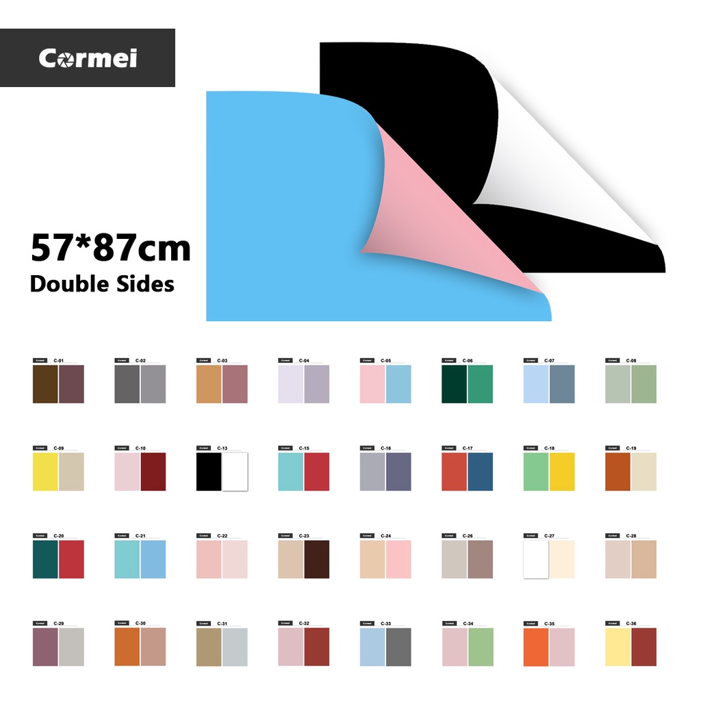 Cormei Two-Sided 57*87cm background paper Background photoshoot ...