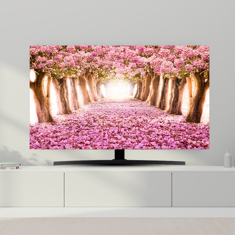 tapestry TV Dust Cover Elastic Hanging TV Cover Cloth remote control ...