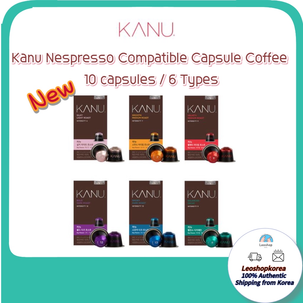 [Kanu] Ready Stock New!! Kanu Nespresso Compatible Capsule Coffee 10 ...