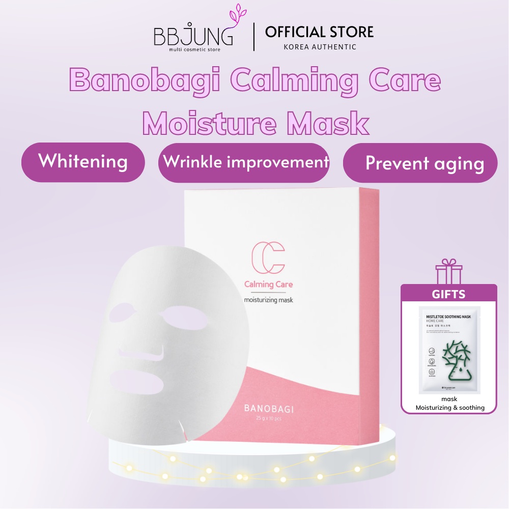 Banobagi Calming Care Moisture Mask | Shopee Singapore