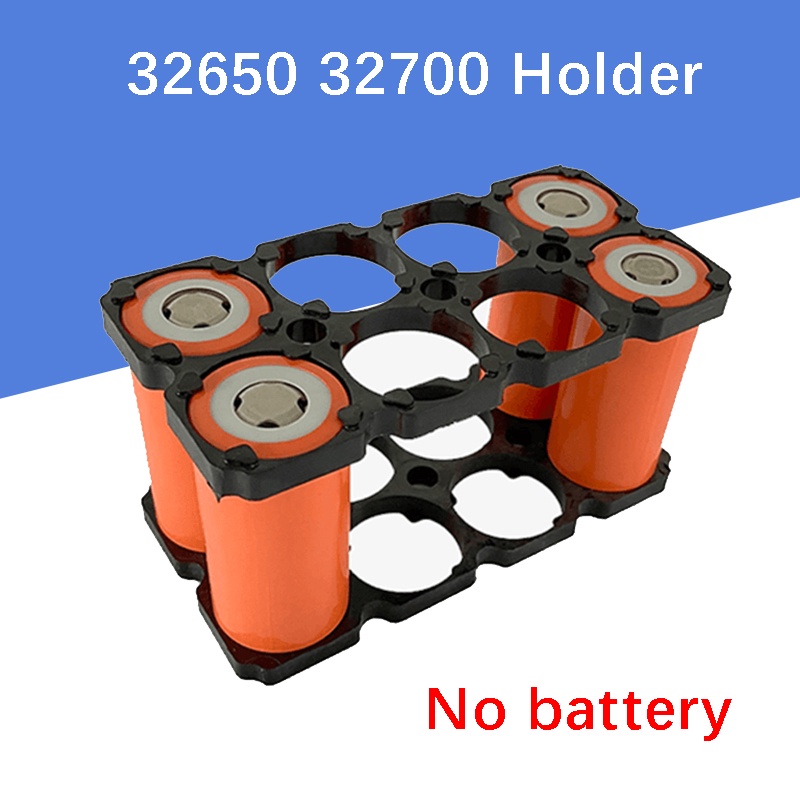 32650 battery holder 2x4 Integrated 32650 32700 Battery Cell Holder ...