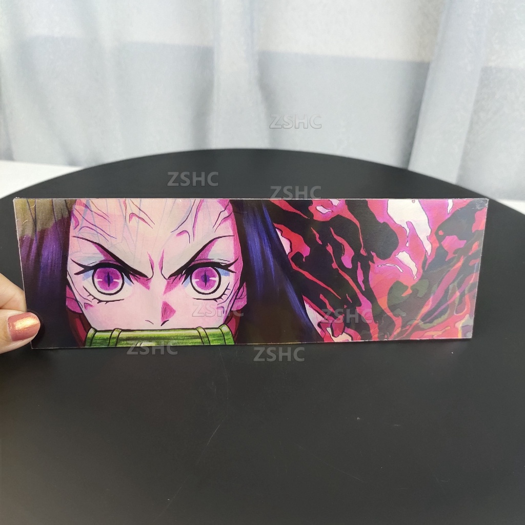 Demon Slayer Slap Motion Sticker Kimetsu No Yaiba Lenticular Waterproof ...