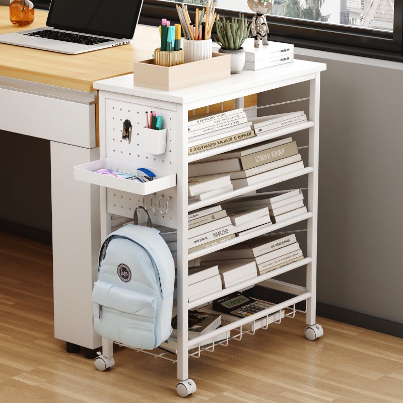 Bookshelf and Storage Shelf Floor Children's Book Table Storage Rack ...