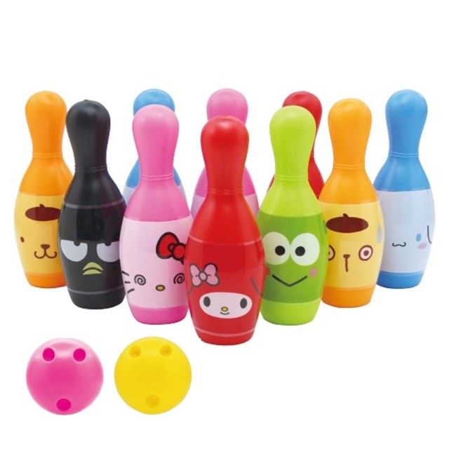 Small Auditorium Sanrio Big Collection Plastic Bowling Toy (Colorful ...