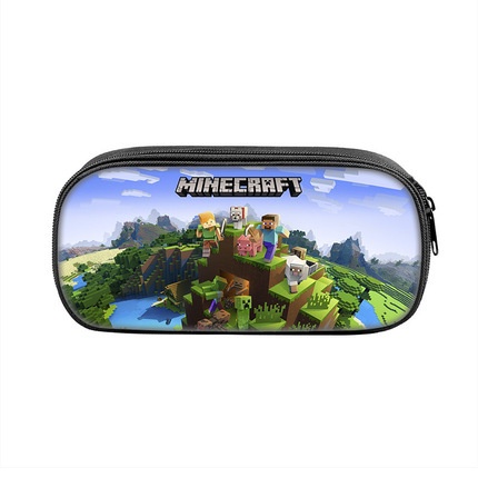 Minecraft Pencil Case anime stationery box Elementary school student ...