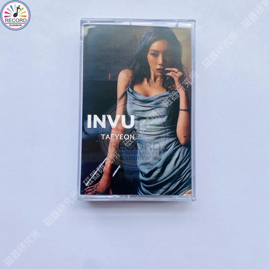 Original Kim TaeYeon INVU 3rd Cassette Tape | Shopee Singapore